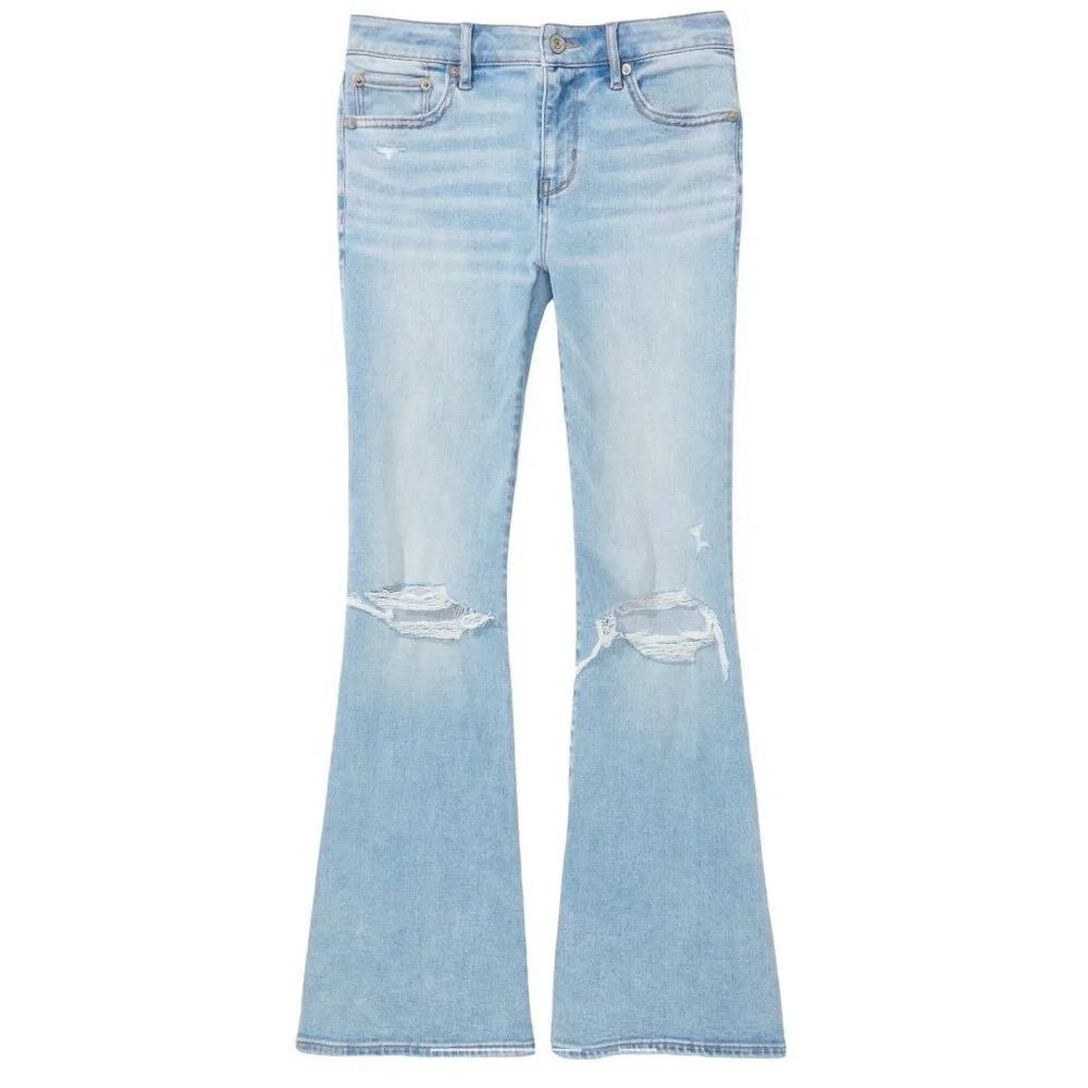 Low Rise Flare Jeans American Eagle